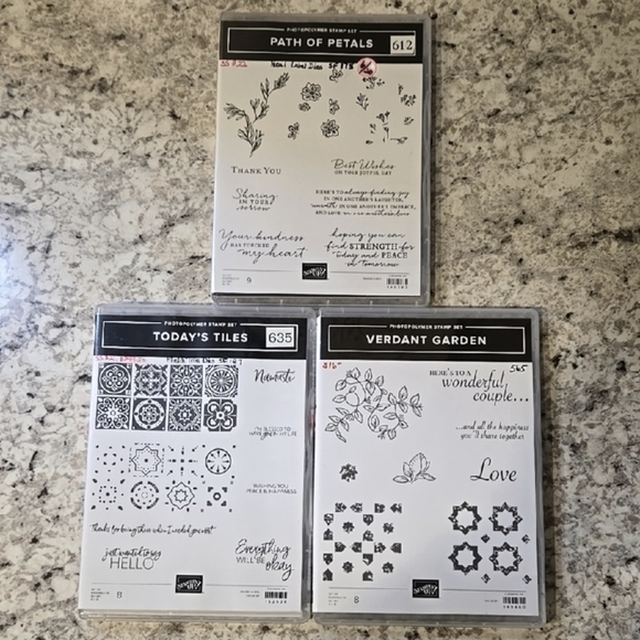 Stampin' Up! | Office | New Stampin Up Photopolymer Stamp Sets Die Cut ...